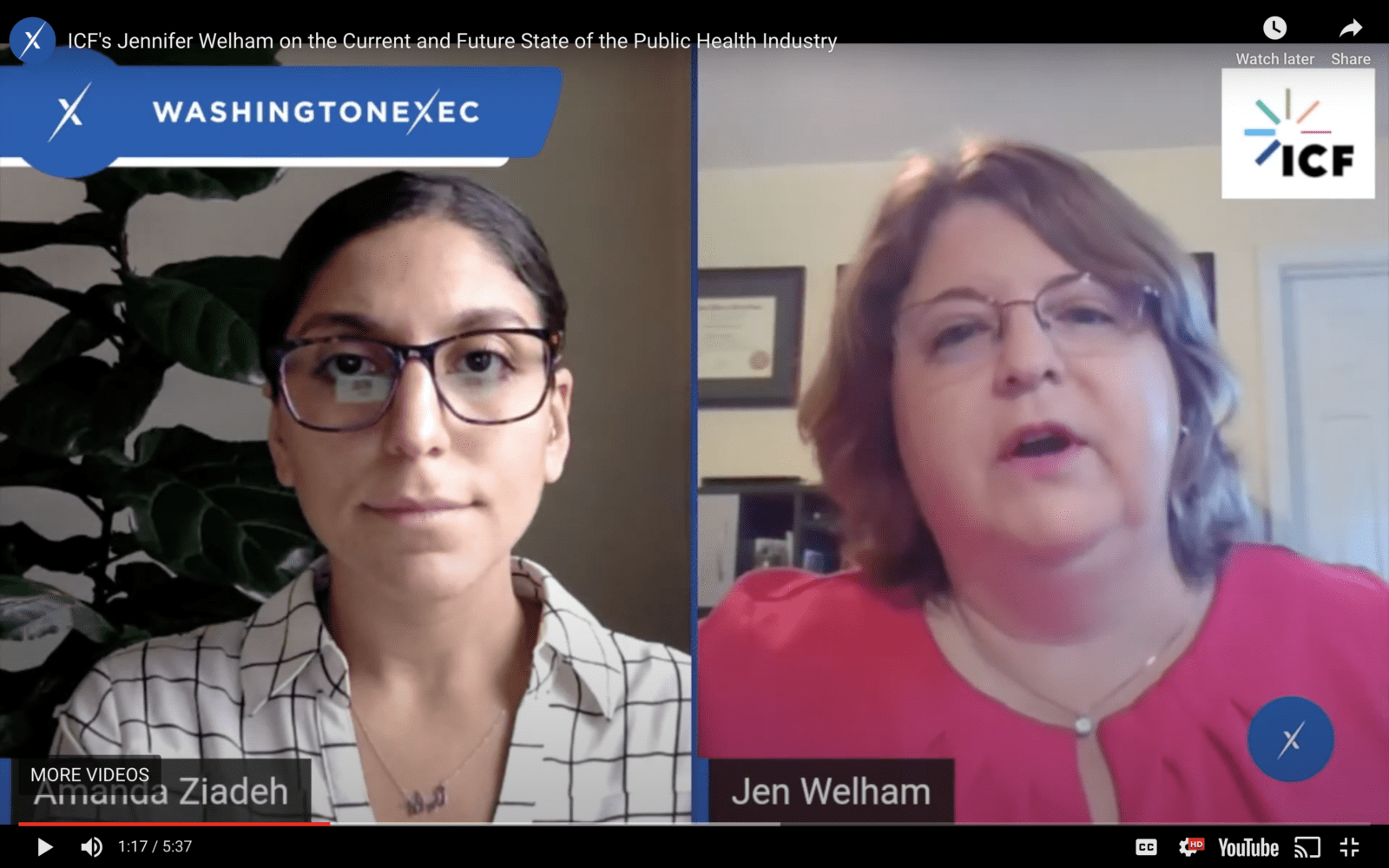 WATCH: ICF's Jennifer Welham on Current, Future State of Public Health ...