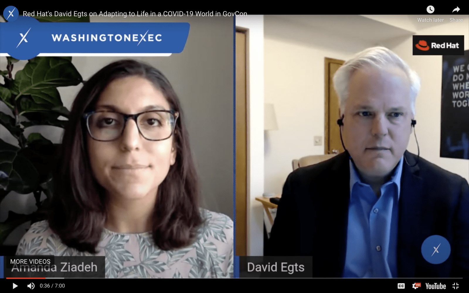 WATCH: Red Hat's David Egts on Adapting to Life in a COVID-19 World ...