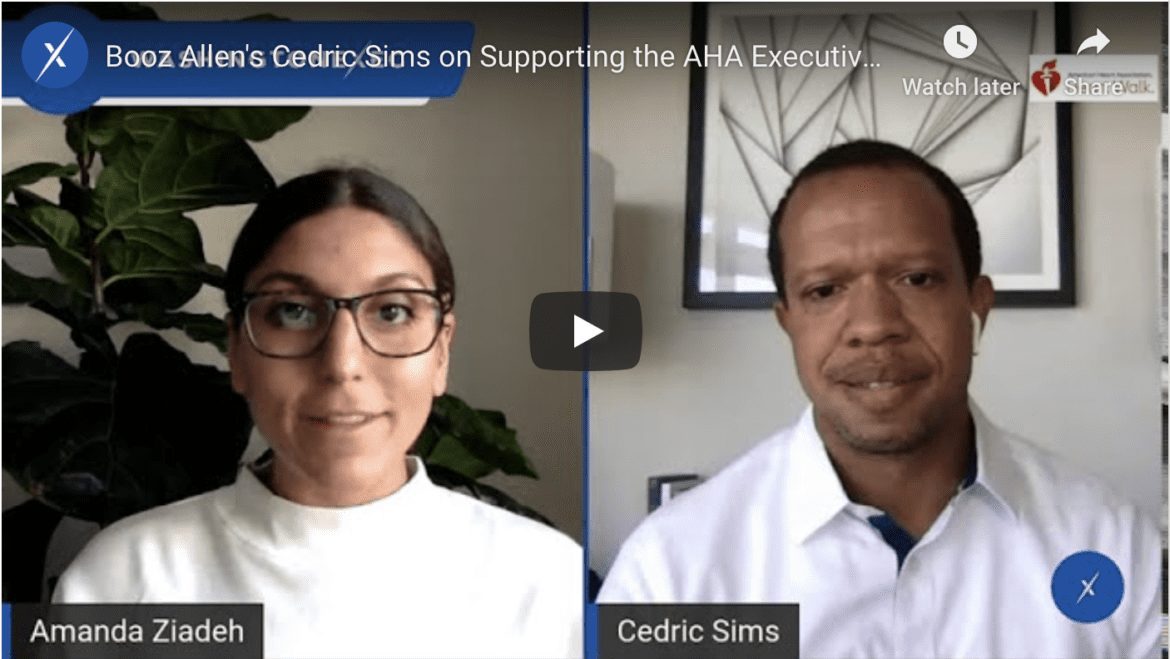 WATCH: Booz Allen Hamilton's Cedric Sims on Supporting AHA Executives ...