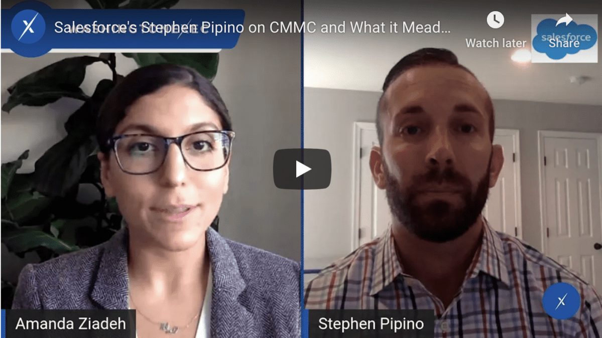WATCH: Salesforce's Stephen Pipino on the Cybersecurity Maturity Model ...