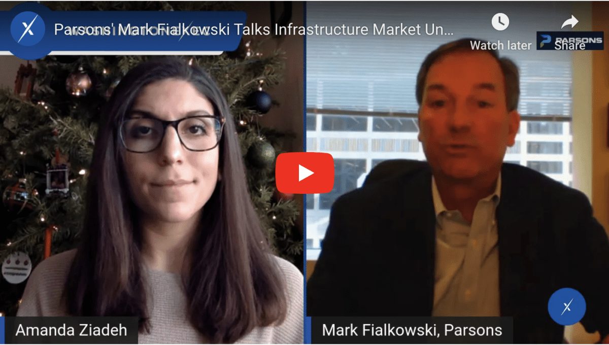 WATCH: Parsons' Mark Fialkowski Talks Infrastructure Market Under New ...