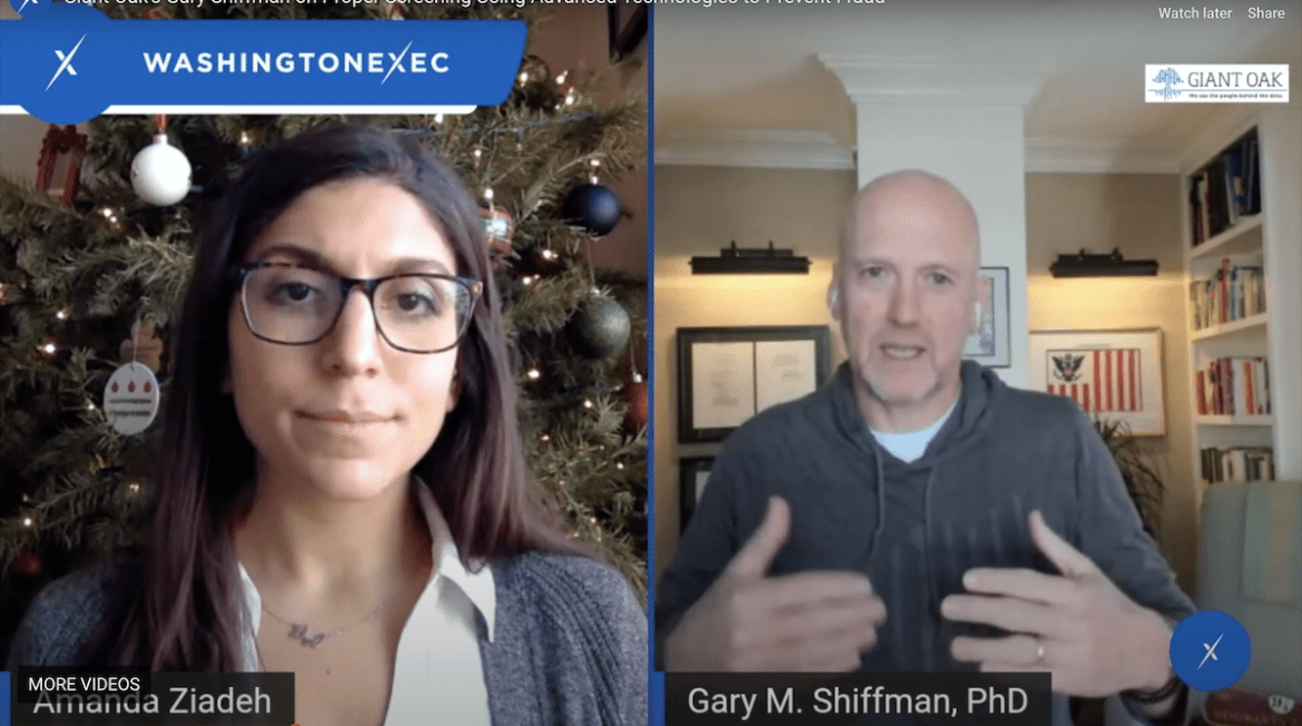 WATCH: Giant Oak's Gary Shiffman on Proper Screening Using Advanced ...