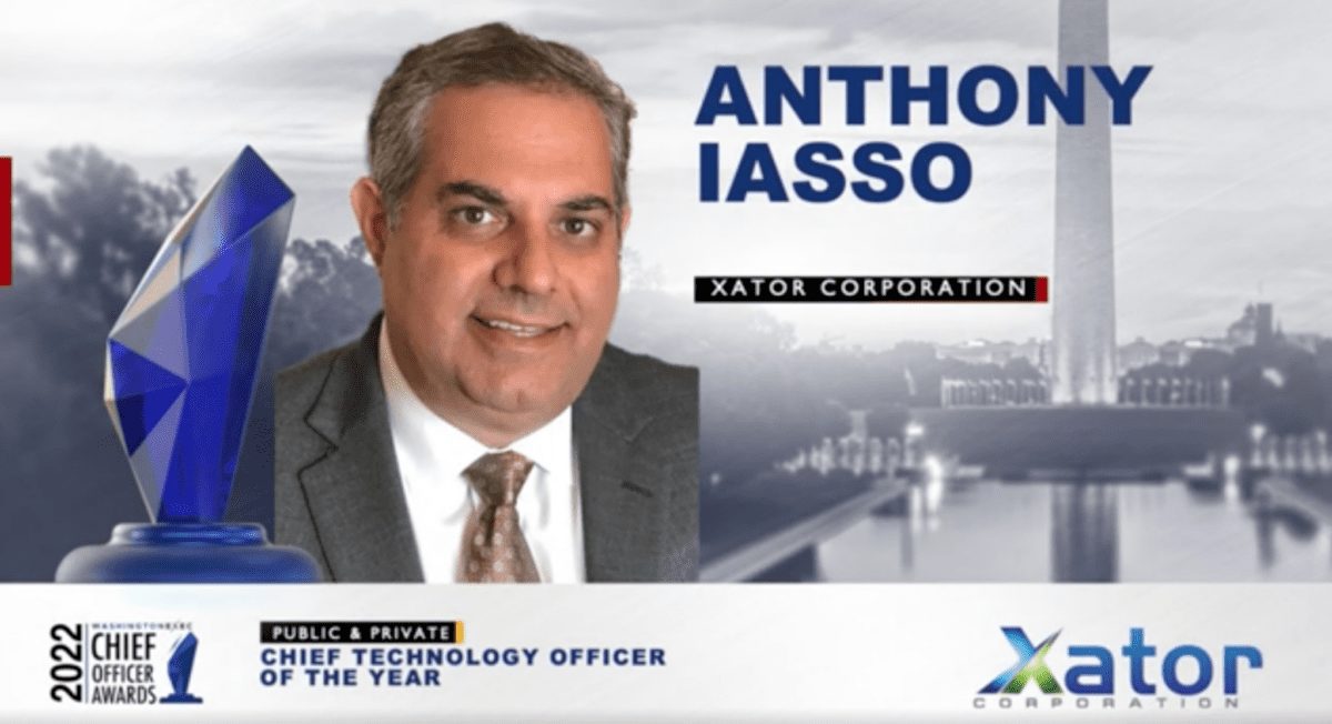 WATCH: Xator Corp.'s Anthony Iasso Wins 2022 Chief Officer Award ...