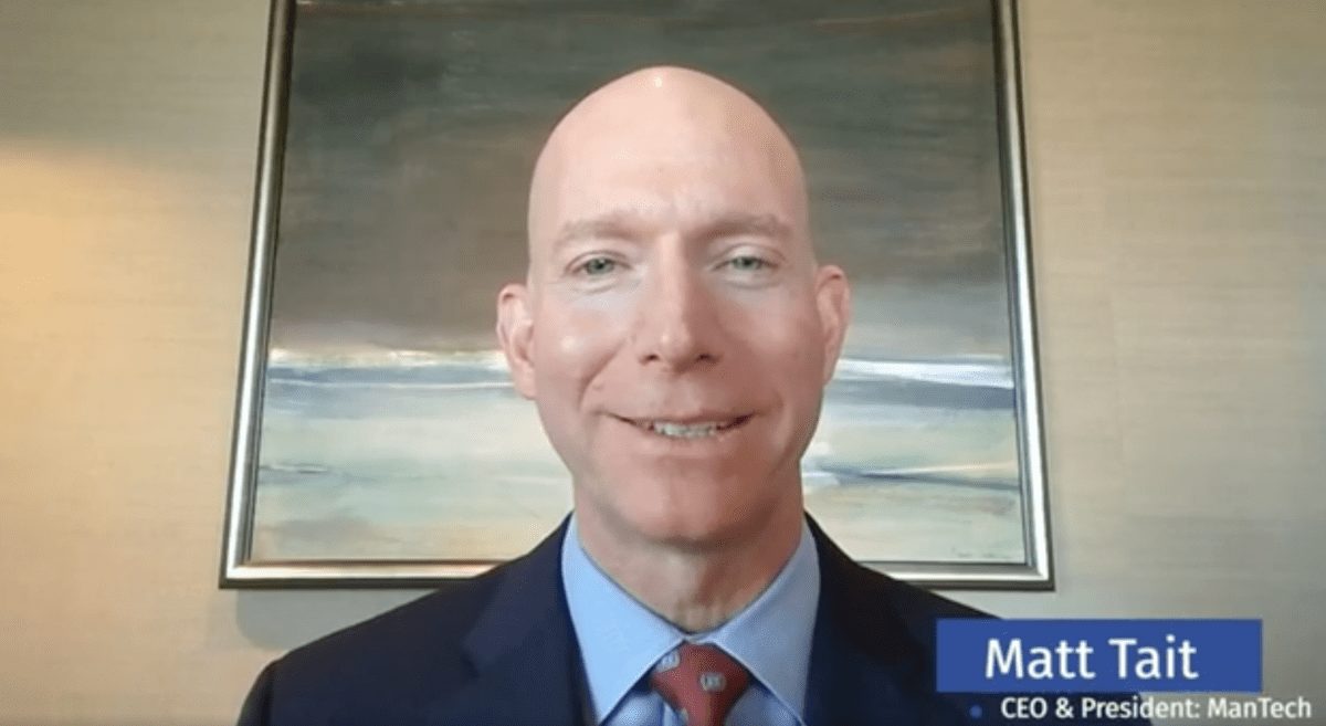 WATCH: ManTech's Matt Tait Talks Top Priorities, Goals as Newly ...