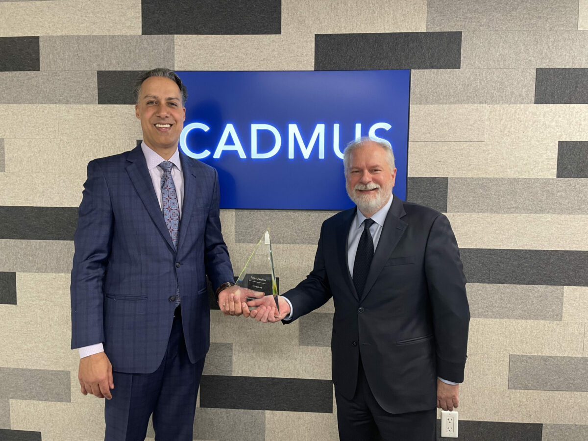 Cadmus’ Peter Jardine Receives WashingtonExec's Longevity Award | WashingtonExec