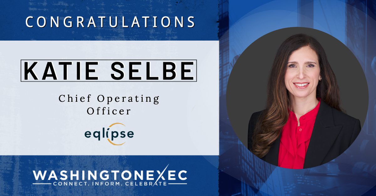 Katie Selbe Named COO of Newly Formed Eqlipse Technologies | WashingtonExec