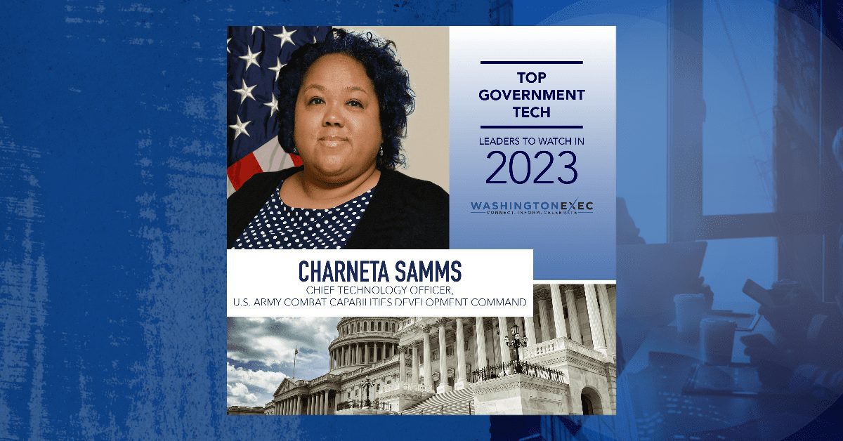 Top Government Tech Leaders to Watch in 2023: Army's Charneta Samms ...