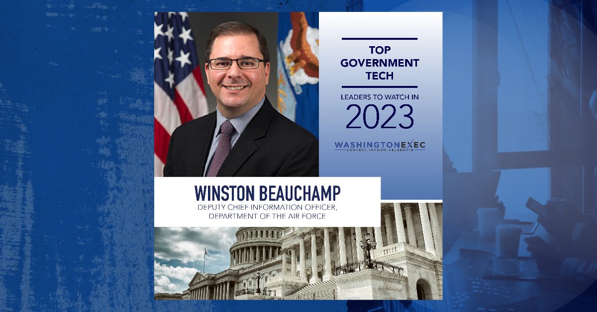 Top Government Tech Leaders to Watch in 2023: Air Force's Winston ...