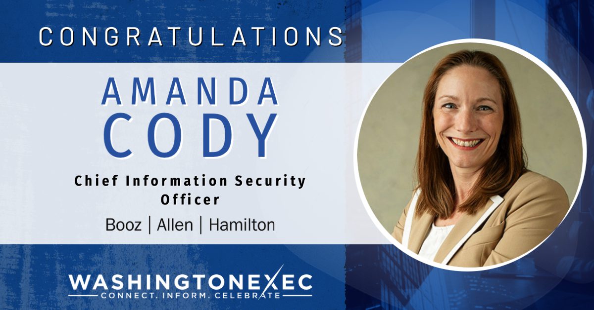 Cyber Leader Amanda Cody Named Booz Allen CISO | WashingtonExec