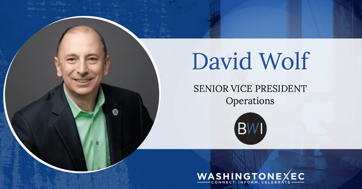 Blackwatch International's David Wolf Applies 30 Years' GovCon ...