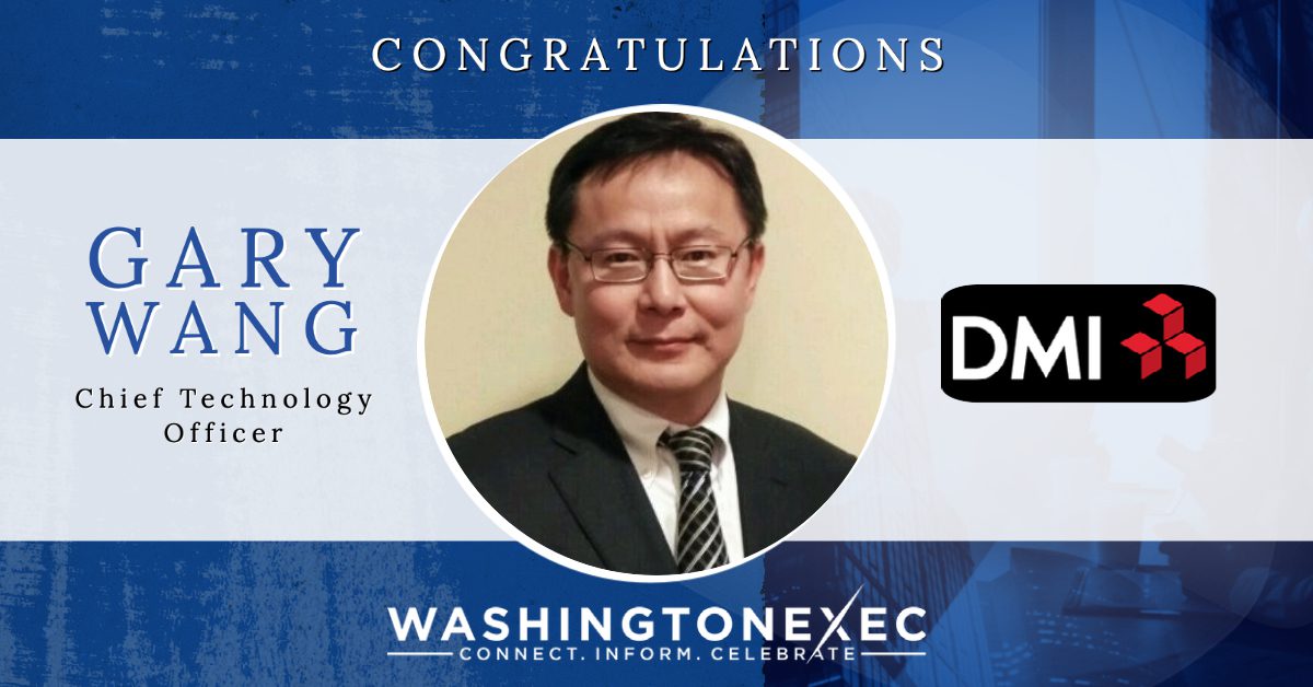 Gary Wang Named DMI CTO | WashingtonExec