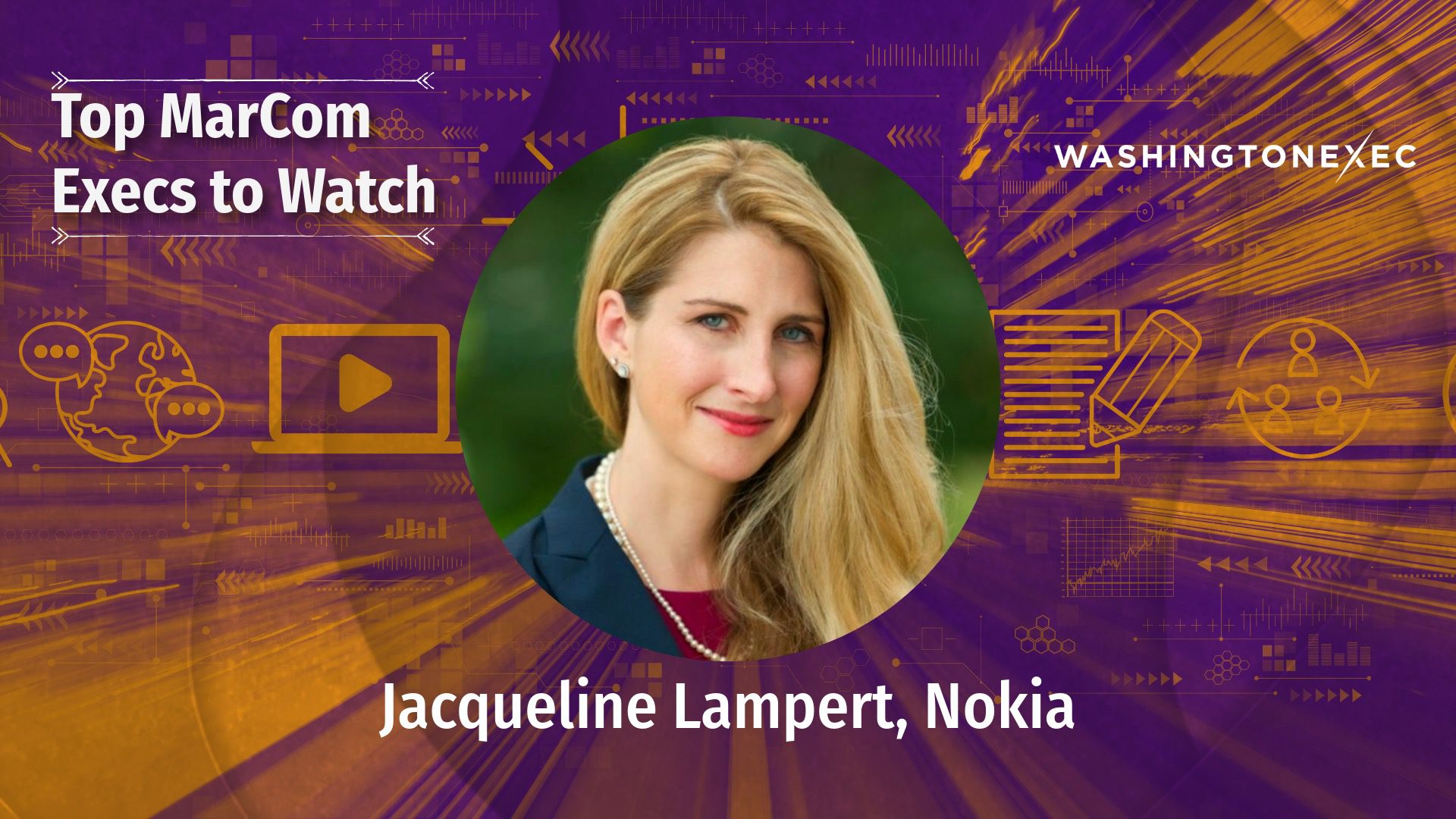 Top MarCom Execs to Watch in 2023: Nokia's Jacqueline Lampert | WashingtonExec