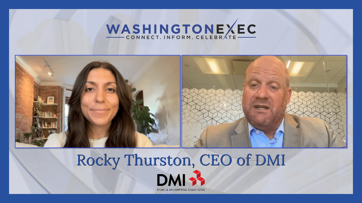 WATCH: DMI's Rocky Thurston Discusses New Role as CEO | WashingtonExec