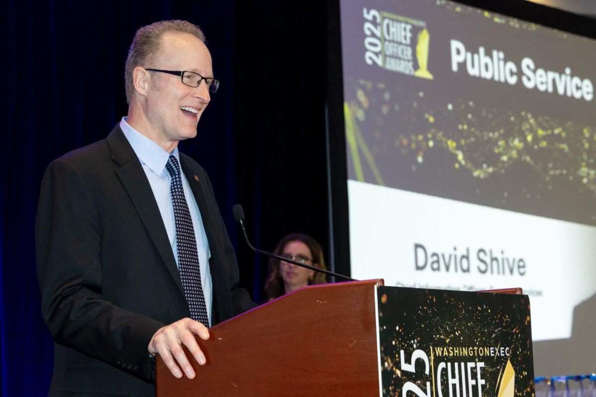 GSA's David Shive Recognized with WashingtonExec's Public Service Award ...
